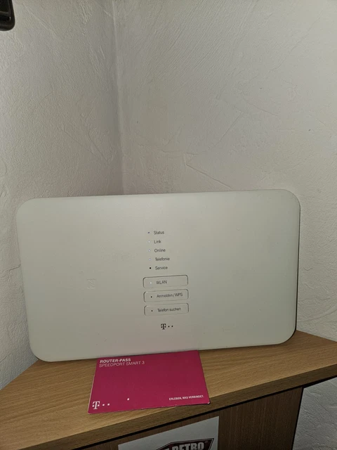 DEUTSCHE TELEKOM - Speedport Smart 3 VDSL DSL WLAN Router Modem, weiß ...