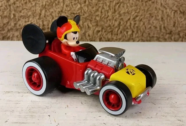 DISNEY JUNIOR MICKEY MOUSE ROADSTER RACER RC CAR (No Remote) 5.5" IMC ...