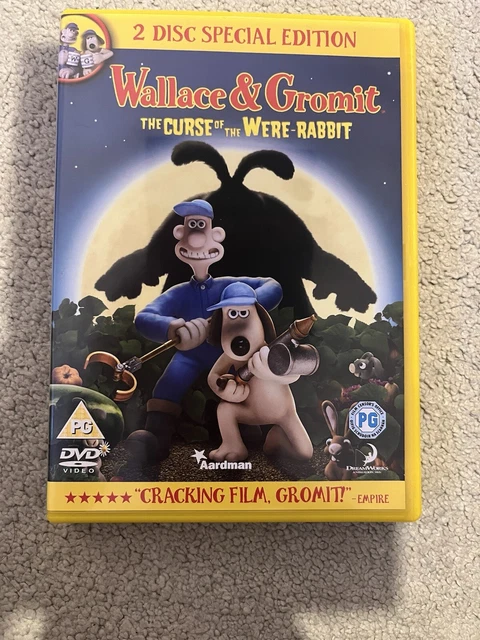 WALLACE AND GROMIT - The Curse Of The Were Rabbit (DVD, 2006) £2.00 ...