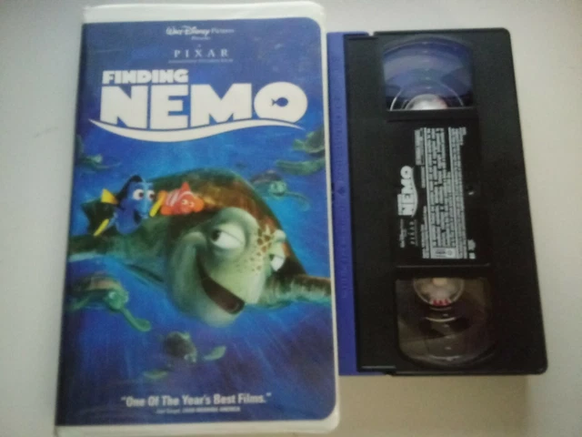 WALT DISNEY'S CLAMSHELL Case VHS Home Video Finding Nemo Pixar £4.78 ...