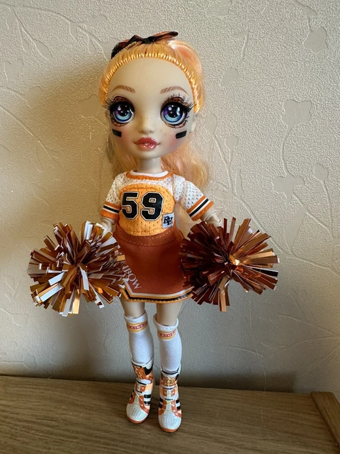 RAINBOW HIGH - Cheer Poppy Rowan - Cheerleader Doll - Lovely Condition ...