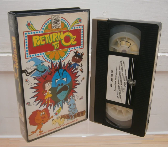 1964 CHILDRENS ANIMATION - RETURN TO OZ [ Odyssey ] PRE CERT VHS Video ...