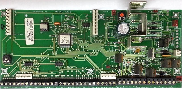 SCANTRONIC 9800 ALARM Control PCB Ref: 7E0F (Video Tested Working) £37. ...