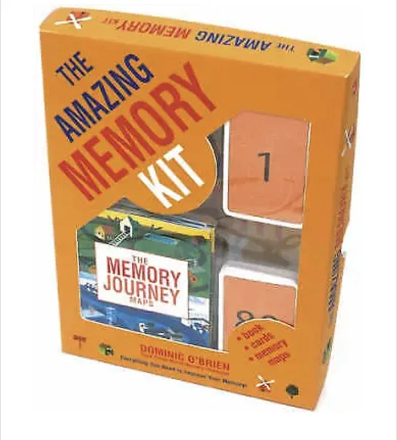 THE AMAZING MEMORY Kit The Memory Journey Map By Dominic O'Brien £7.99 ...
