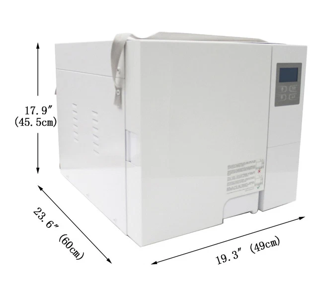 AUTOMATIC AUTOCLAVE STEAM Sterilizer w/Drying&Printer Medical ...