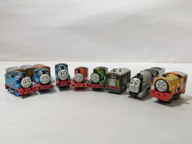 THOMAS & FRIENDS Capsule Plarail TOMY Rainbow Thomas Series Set Rare ...
