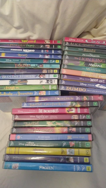 DISNEY DVD COLLECTION BULK 34 Movies Region 4 $80.00 - PicClick AU