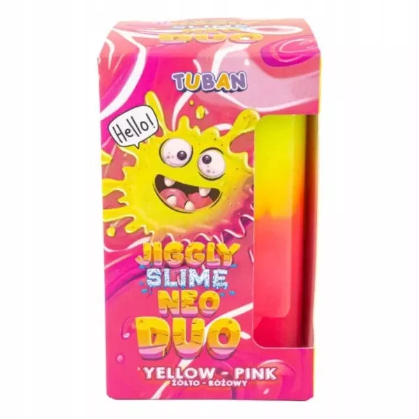 5901087038113 JIGGLY SLIME. Neo Duo, żółto-różowy, 430 g Tuban £7.15 ...