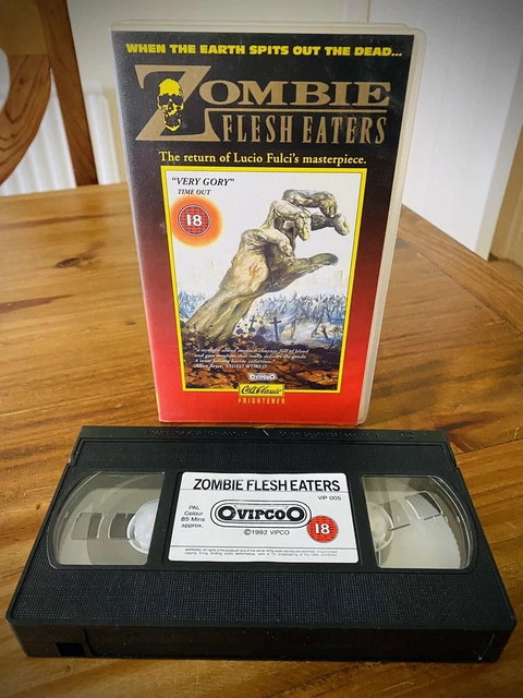 ZOMBIE FLESH EATERS VHS - VIPCO - HORROR - Video Nasty £5.00 - PicClick UK