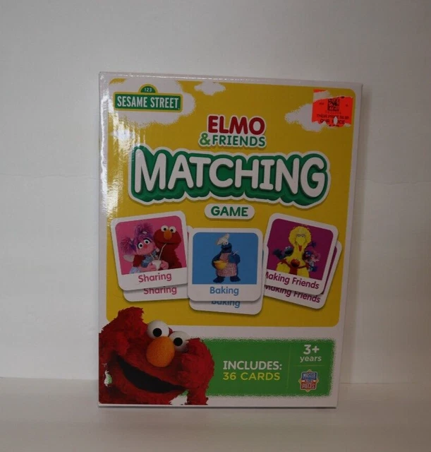 SESAME STREET - Elmo & Friends Matching Game $7.99 - PicClick