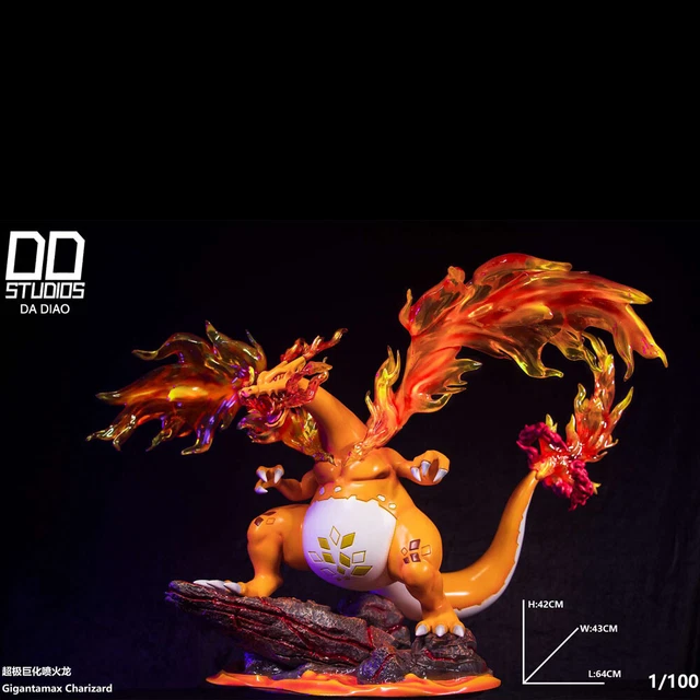 DD STUDIO GIGANTAMAX Charizard Resin Statue Pre-order 1/100 Scale H42cm ...