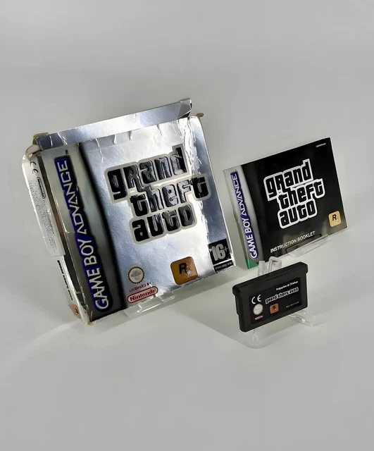 GRAND THEFT AUTO GTA GBA Nintendo GameBoy Advance Game Boy Giochi ...