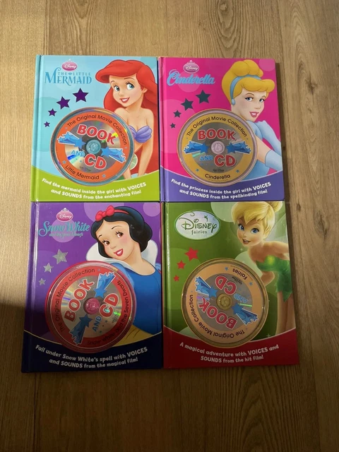 X4 DISNEY BOOK And CD Books £2.50 - PicClick UK