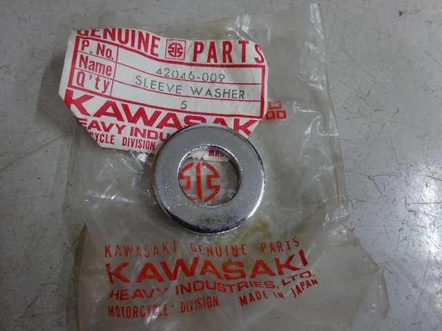 KAWASAKI NOS REAR Axle Washer S1 S2 A1 A7 A1Ss A7Ss £7.95 - PicClick UK