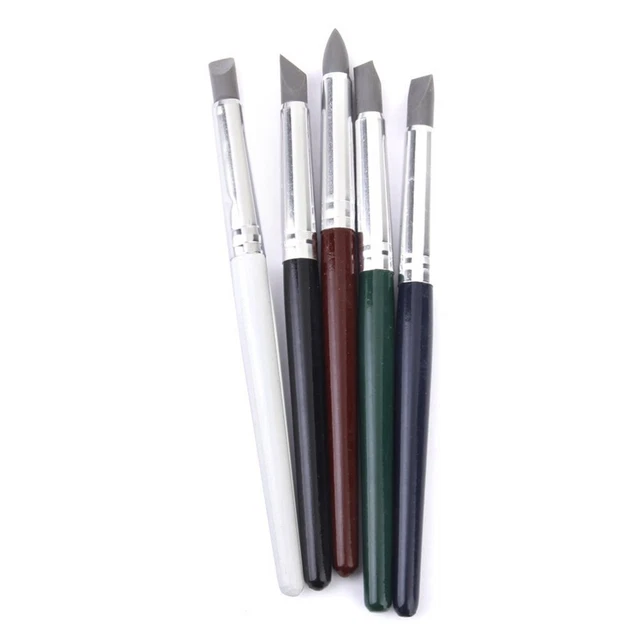 5 PCS SILICONE Soft-head Pen Wipe Out Tools Clay Shaper £7.18 - PicClick UK