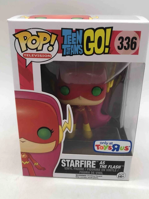 FUNKO POP! TELEVISION DC Teen Titans Go! Starfire as The Flash #336 ...