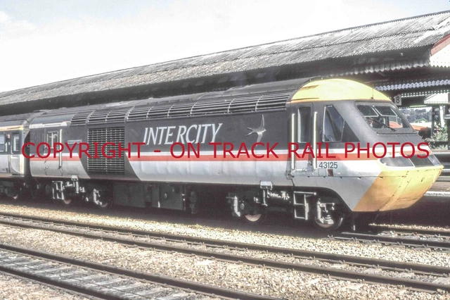 UK RAILWAY PHOTOGRAPH Of Class 43 Hst 43125. Rm43H-853 £1.70 - PicClick UK