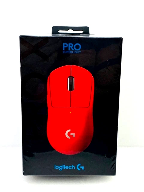 LOGITECH G PRO X SUPERLIGHT Wireless Gaming Mouse (Red) - Brand New ...