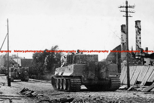 F007250 GERMAN PANZER VI Tiger tank. East front. WW2 £3.75 - PicClick UK