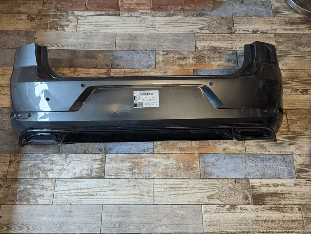 VW GOLF MK7 Vii 2013-2016 Rear Bumper Genuine & Diffuser 5G6807421B £75 ...