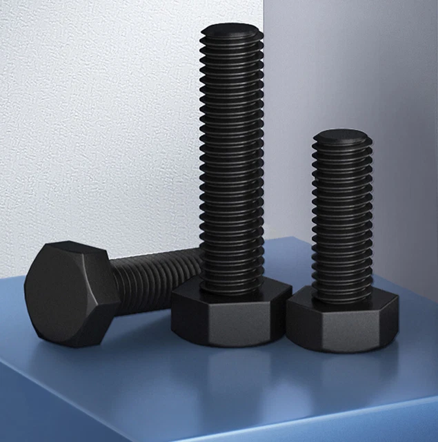 M3 M4 M5 M6 M8 M10 M12 Quality Black PA66 Nylon Hexagon Bolts Hex Head Screws EUR 1,80 - PicClick FR