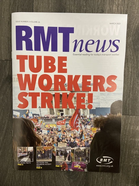 RMT NEWS MAGAZINE March 2023 $1.26 - PicClick