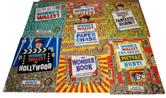 WHERE'S WALLY ? Wo ist Walter? Buch Konvolut Martin Handford Walker ...