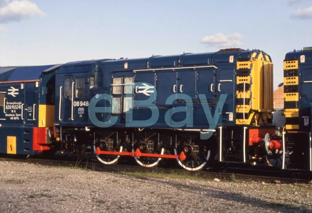 35MM RAILWAY SLIDE of Class 08 08948 @ Old Oak Common Copyright to ...
