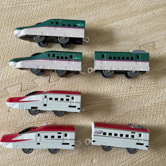 TAKARA TOMY PLARAIL E5 Series Shinkansen E6 Connection Set Hayabusa Komachi EUR 59,02 - PicClick FR