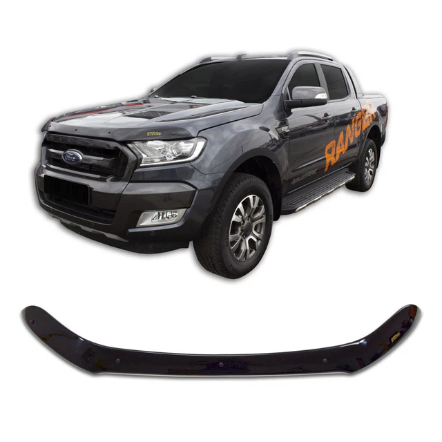 SCOUT HOOD DEFLECTOR BONNET GUARD PROTECTOR for FORD RANGER T6 / T7 ...