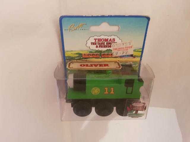 THOMAS THE TANK & Friends OLIVER TRAIN WOODEN NEW BOX BRITT ALLCROFT ...