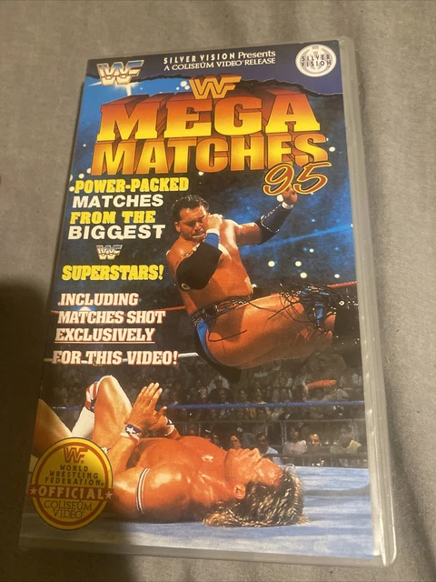 WWF - MEGA Matches 95 (VHS, 1995) £6.00 - PicClick UK