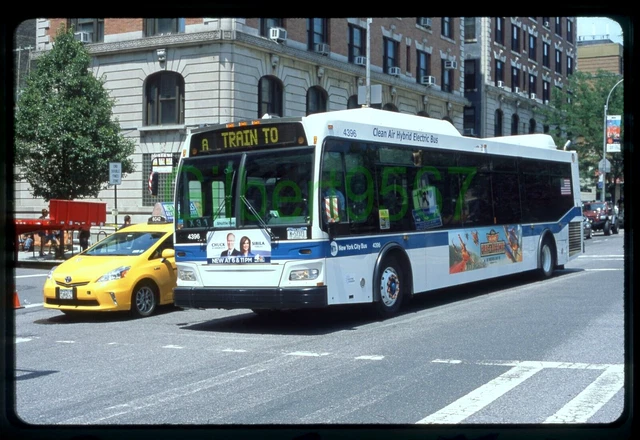 NEW YORK MTA (NY) original bus slide # 4396 taken 2014 $4.95 - PicClick