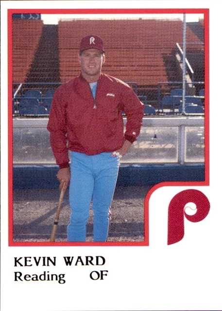 1986 READING PHILLIES ProCards #25 Kevin Ward Lansdale Chalfont ...