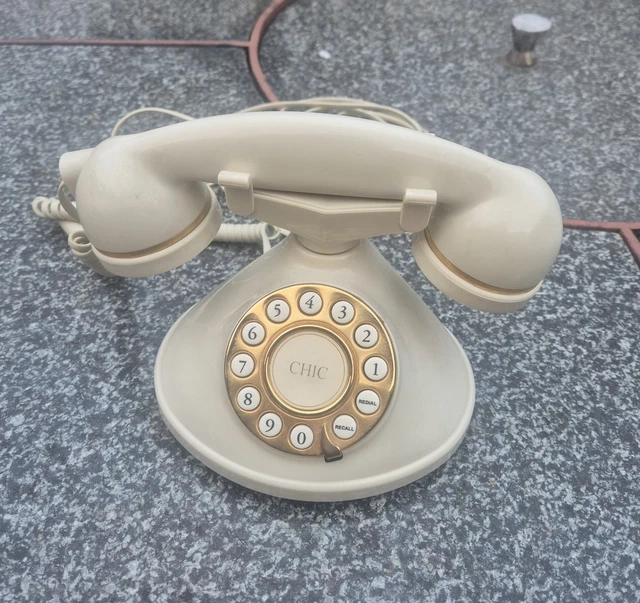 VINTAGE RETRO STYLE Mybelle Chic 373 Corded Telephine £10.80 - PicClick UK