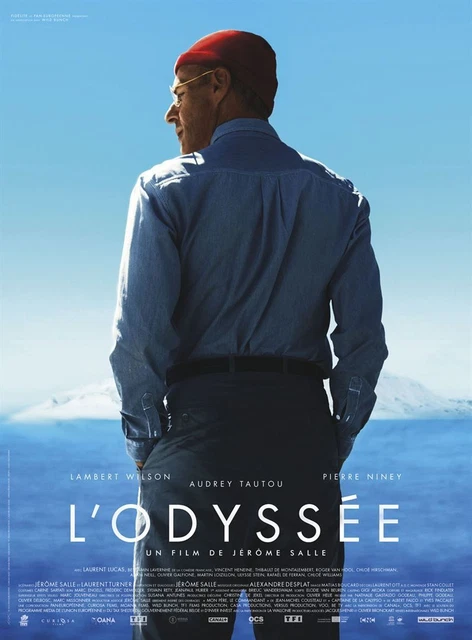 FOLDED POSTER 40X60CM The Odyssey (Cousteau) Lambert Wilson Pierre ...