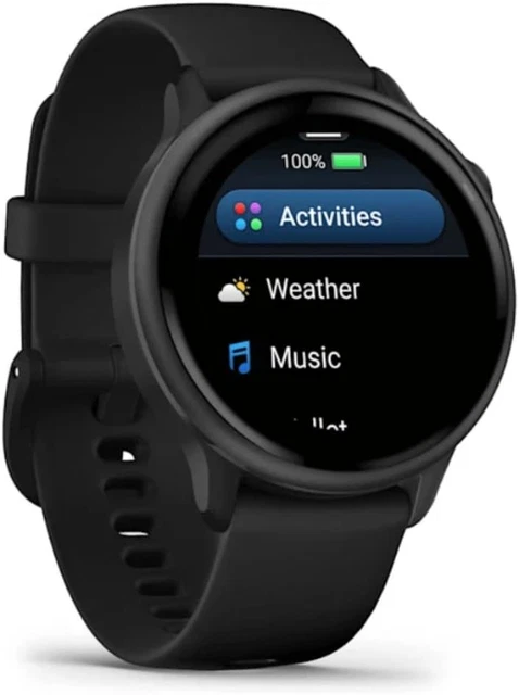 GARMIN SMARTWATCH VIVOACTIVE 6 GPS 42mm Smartwatch Black New £232.00 ...
