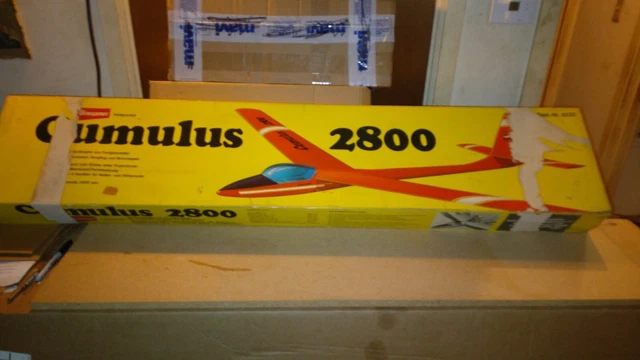 KIT PLANEUR PLANEUR Graupner Cumulus 2800 vintage EUR 384,12 - PicClick FR