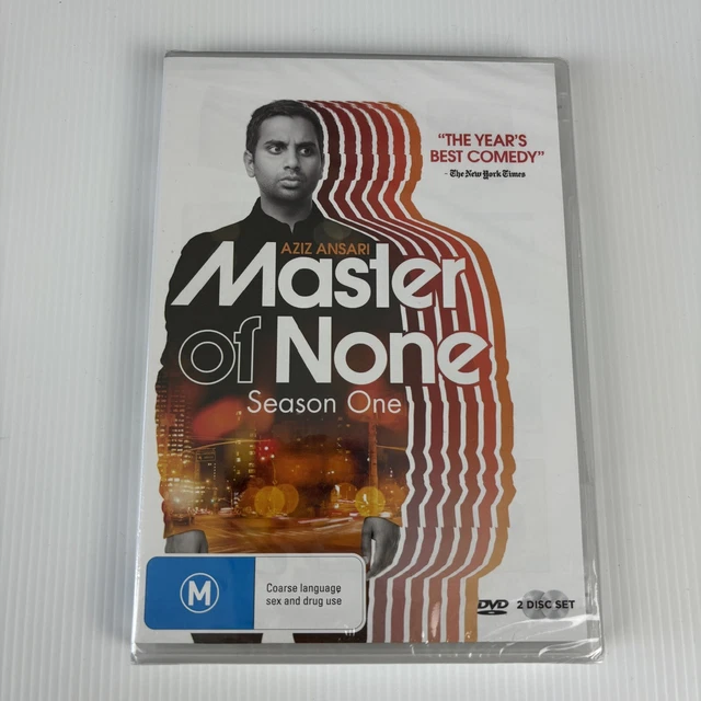MASTER OF NONE Season 1 DVD Brand New Sealed Free Tracked Postage Aziz ...