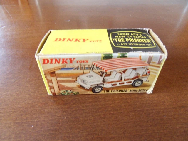 DINKY TOYS AUSTIN MINI MOKE LE PRISONNIER REF 106 Ech : 1/43 EUR 120,00 ...