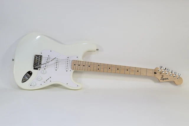 SQUIER BY FENDER Electric Guitar, Stratocaster Affinity Series -Olympic ...