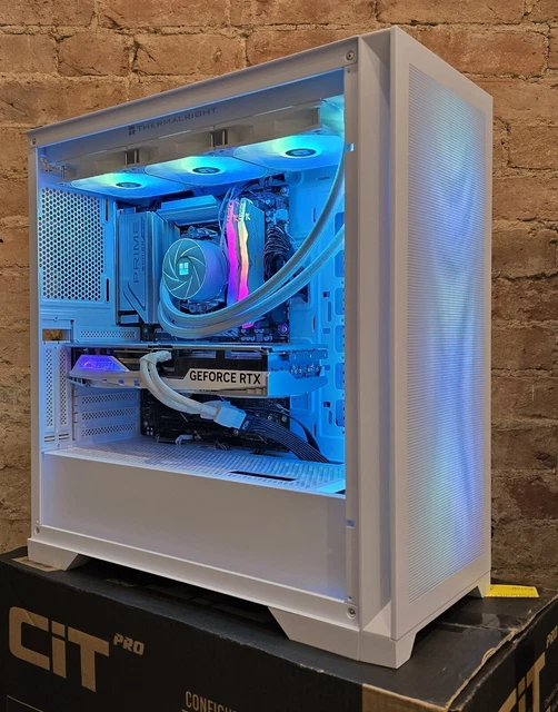 AMD RYZEN 7 7800X3D, NVIDIA RTX 4070 Ti Super, 4K White AUSPEC Gaming ...