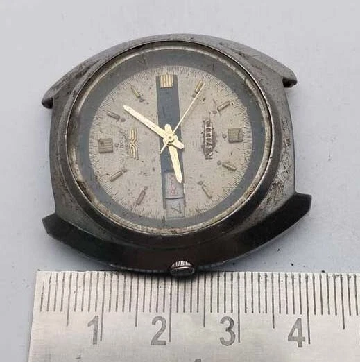 CITIZEN 8200 NON Working Watch Movement For parts & Repair Work O 35170 ...