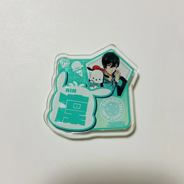 BLUE LOCK SANRIO Name Plate Badge Thread Master Rin £65.47 - PicClick UK