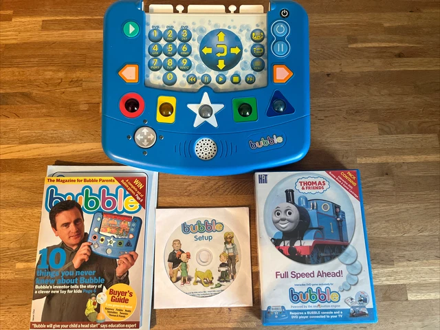 THOMAS & FRIENDS Bubble Interactive Console DVD Game Book Cartridge No ...