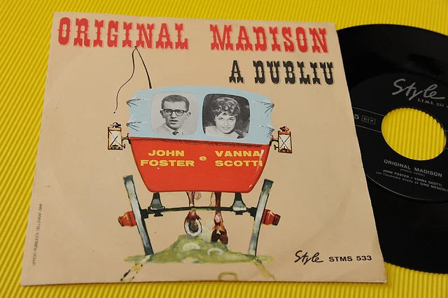 JOHN FOSTER ET Vanna Scotti 7" Original Madison Orig 1962 EX ...
