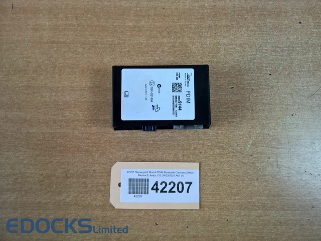 MODULE D'UNITÉ DE Commande Pdim Bluetooth Cascada Zafira C Meriva B ...