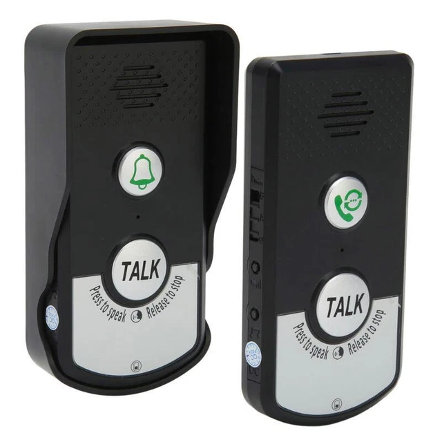CAMPANELLO CITOFONO VOCALE wireless - citofono intelligente a lunga ...