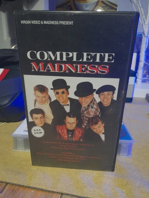 VINTAGE VIRGIN VIDEO VHS Complete Madness 1980s £5.45 - PicClick UK