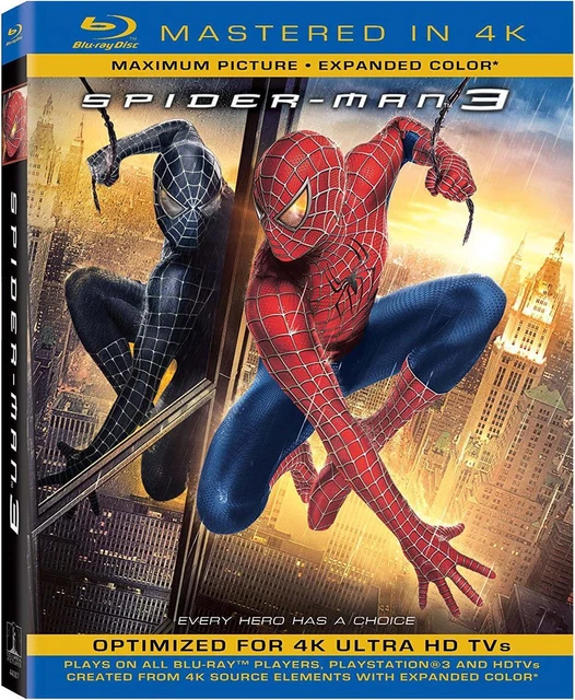 SPIDER-MAN 3 (4K Ultra Hd+Blu-Ray) (Regione 2 PAL) - Sam Raimi EUR 17 ...